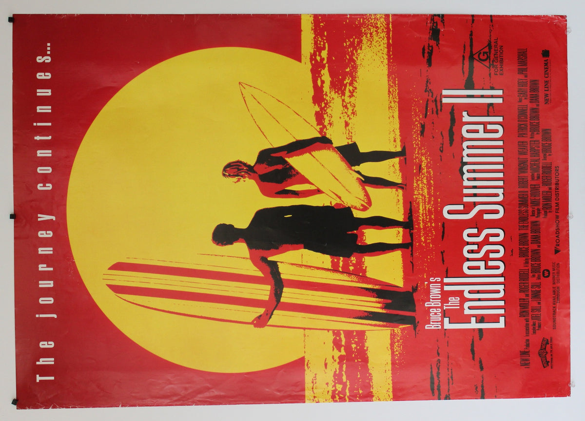 The Endless Summer II. Original one-sheet poster. – Wild on the Beach